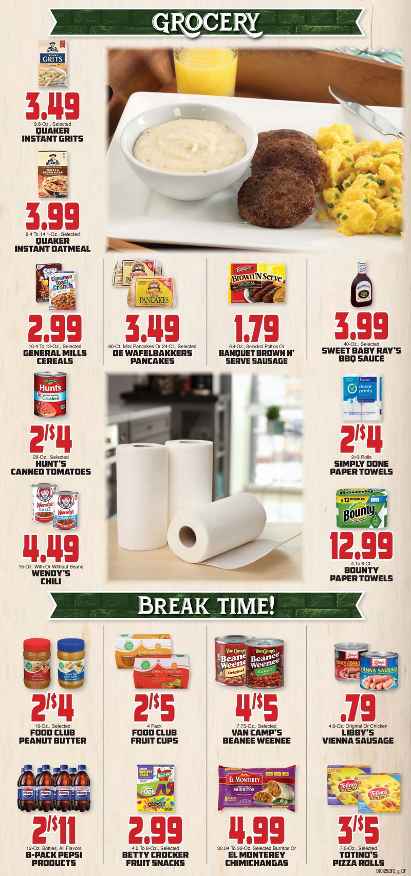 Quality Foods Weekly Ad Jan 01 – Jan 07, 2025 (New Year Promotion Included)