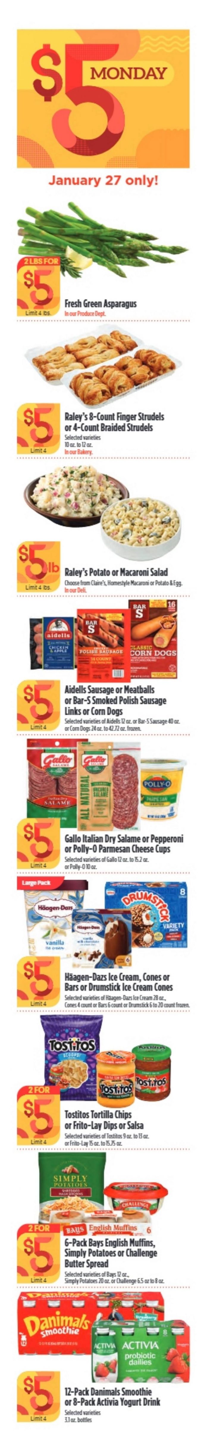 Raley's Weekly Ad Jan 22 – Jan 28, 2025