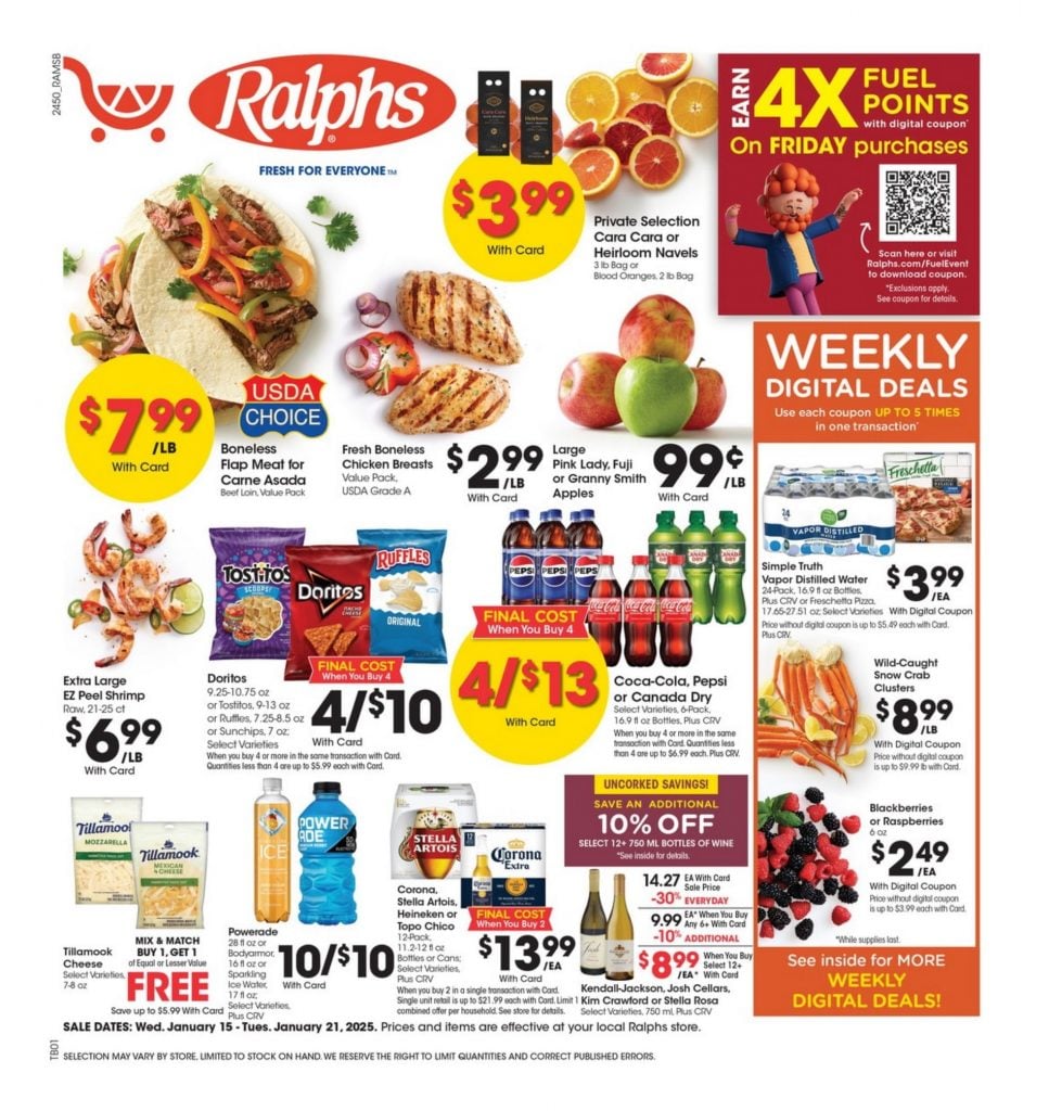 Ralphs Weekly Ad Jan 15 – Jan 21, 2025