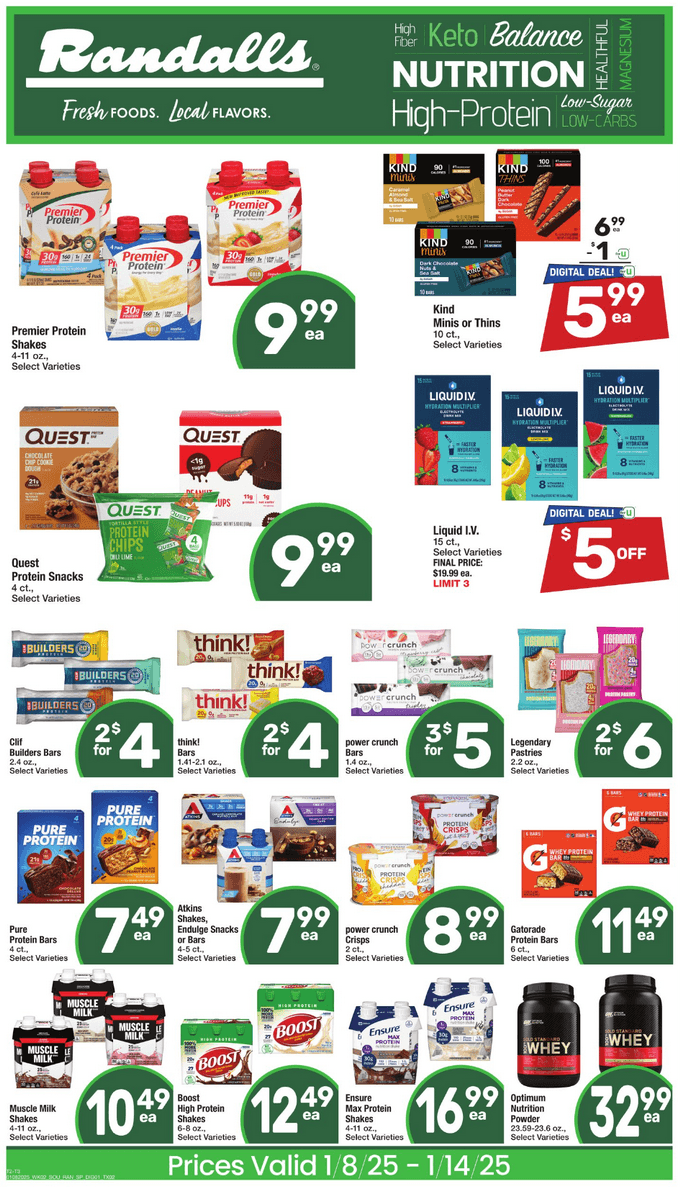 Randalls Weekly Ad Jan 08 – Jan 14, 2025