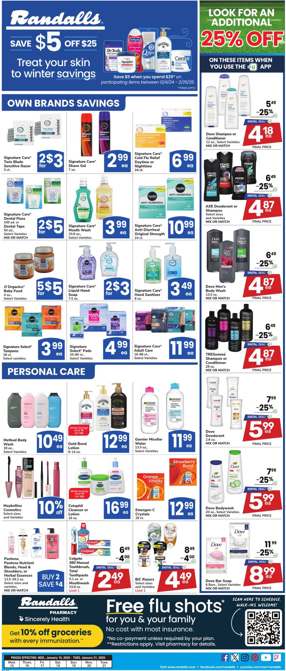 Randalls Weekly Ad Jan 15 – Jan 21, 2025