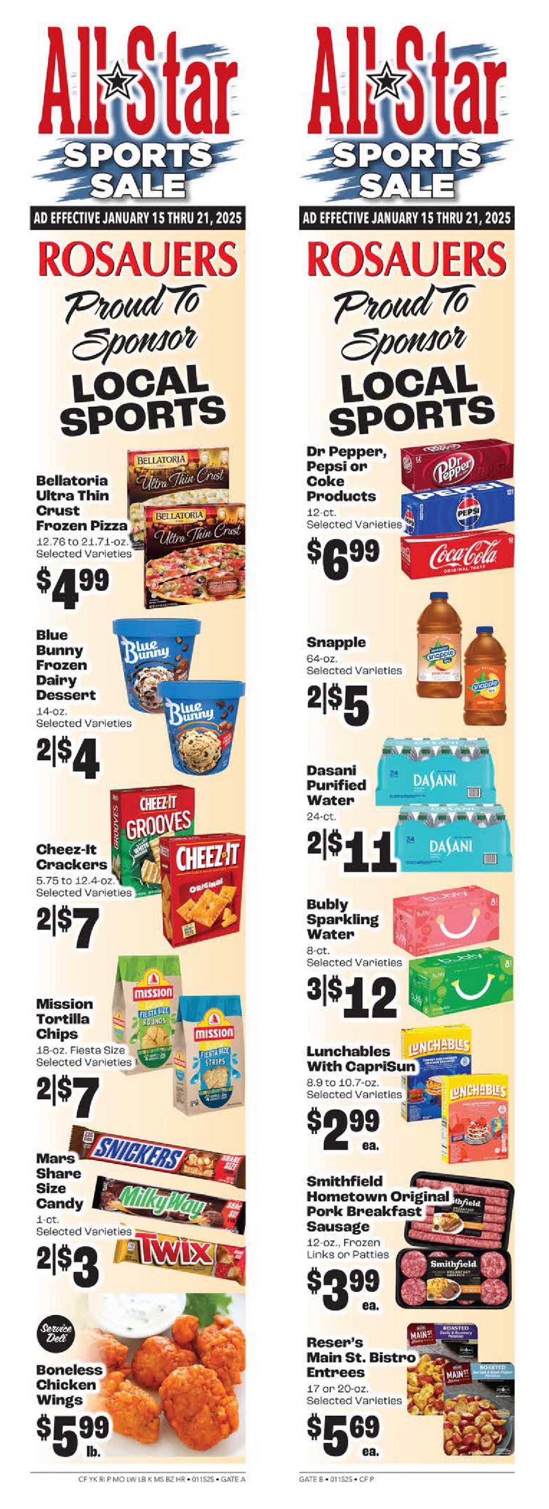 Rosauers Weekly Ad Jan 15 – Jan 21, 2025