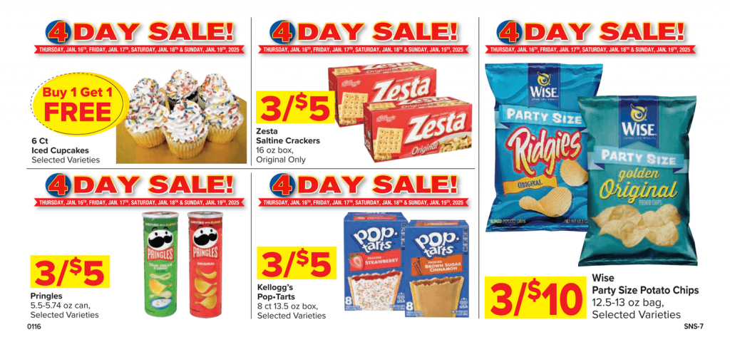 SHOP 'n SAVE 4 Day Sale Ad Jan 16 – Jan 19, 2025