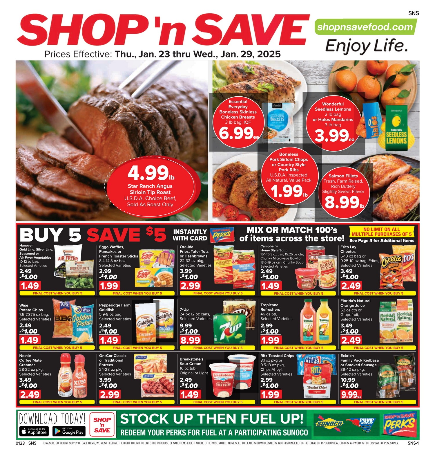 SHOP 'n SAVE Weekly Ad Jan 23 – Jan 29, 2025