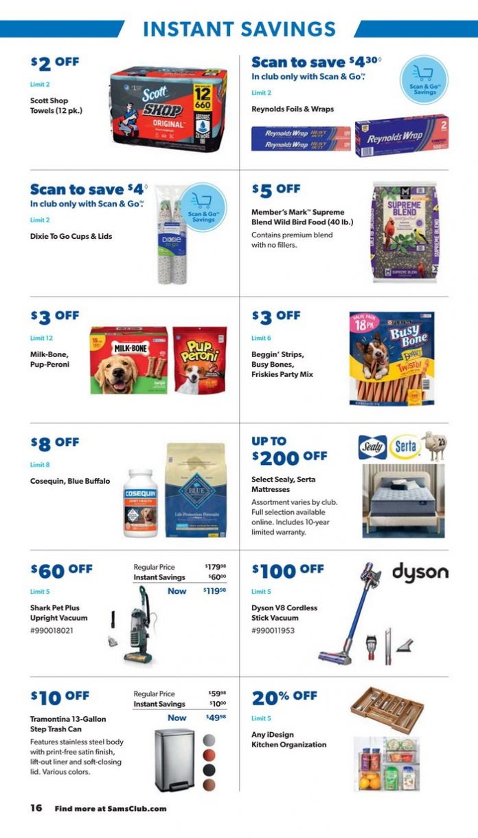 Sam's Club Instant Savings Ad Jan 29 – Feb 23, 2025