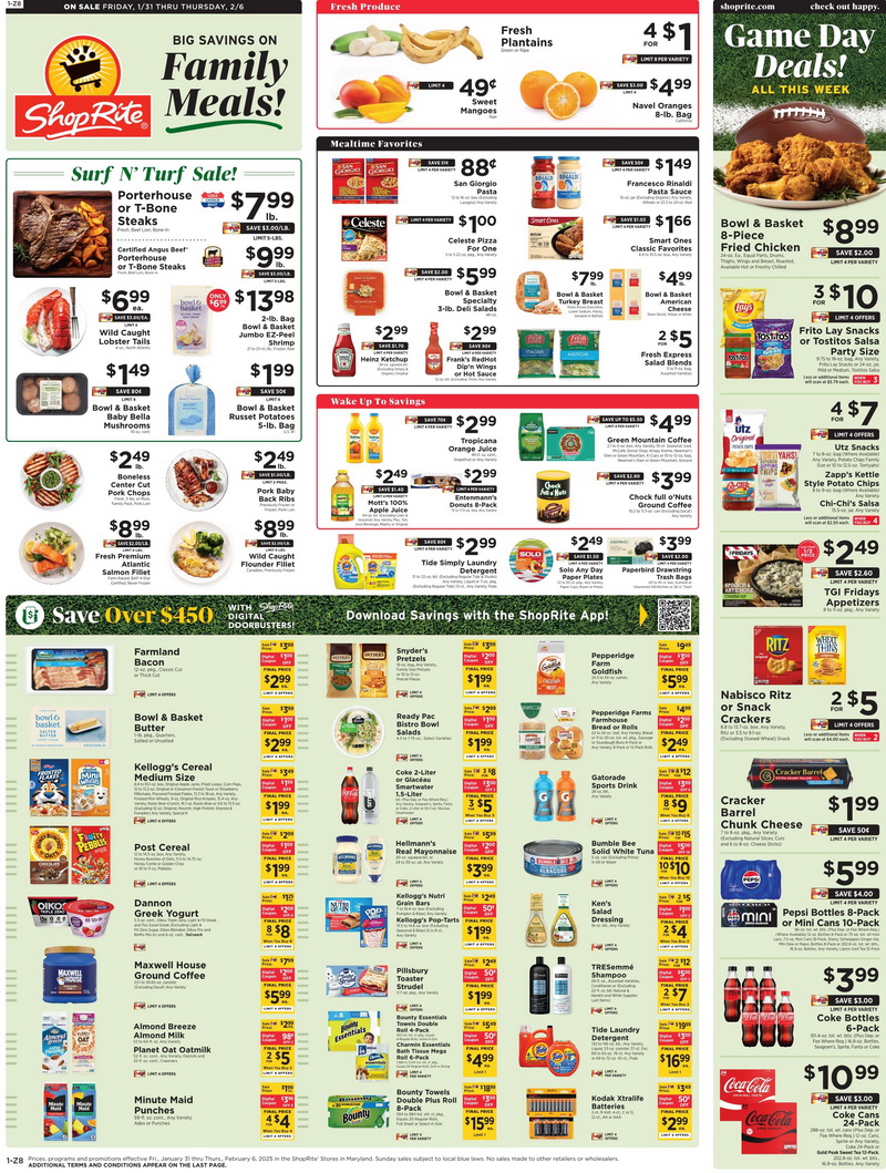 ShopRite Weekly Ad Jan 31 – Feb 09, 2025