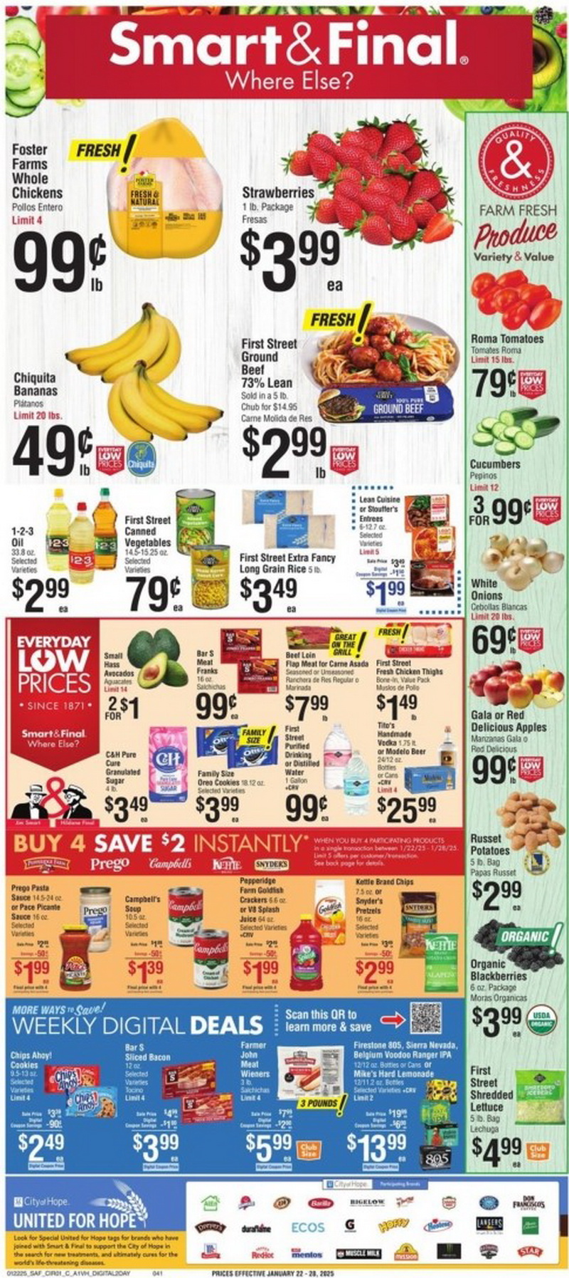 Smart & Final Weekly Ad Jan 22 – Jan 28, 2025