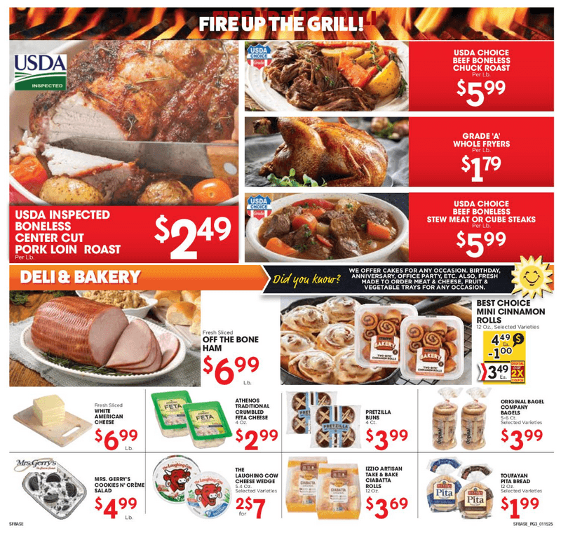 Sunshine Foods Weekly Ad Jan 15 – Jan 21, 2025