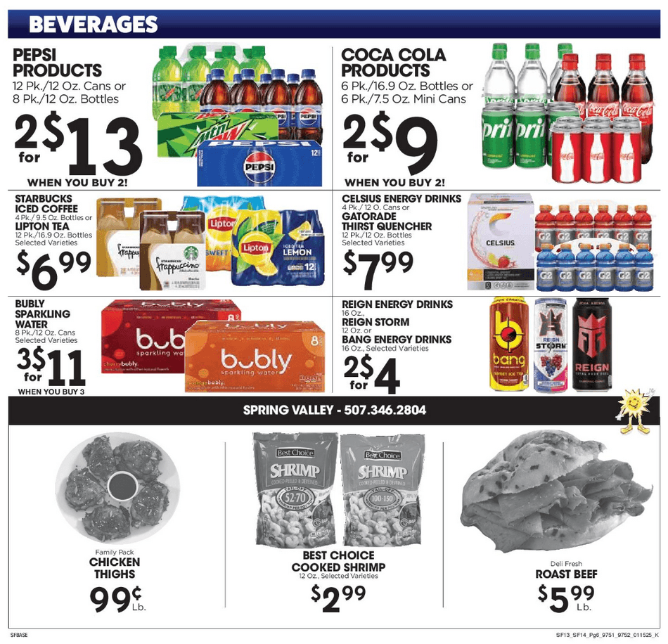 Sunshine Foods Weekly Ad Jan 15 – Jan 21, 2025