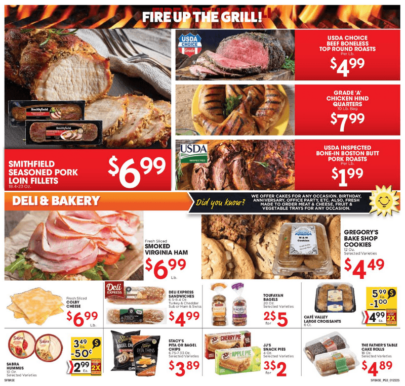 Sunshine Foods Weekly Ad Jan 22 – Jan 28, 2025