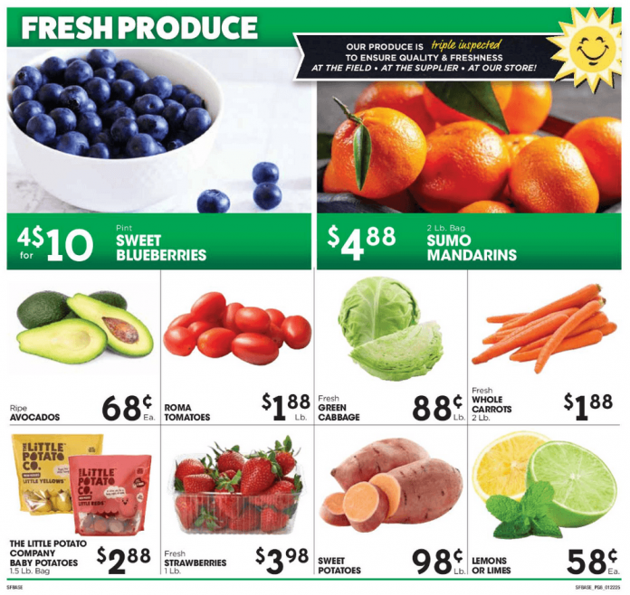 Sunshine Foods Weekly Ad Jan 22 – Jan 28, 2025