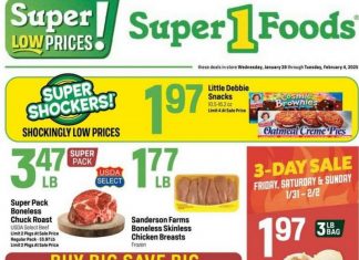 Super 1 Foods Weekly Ad