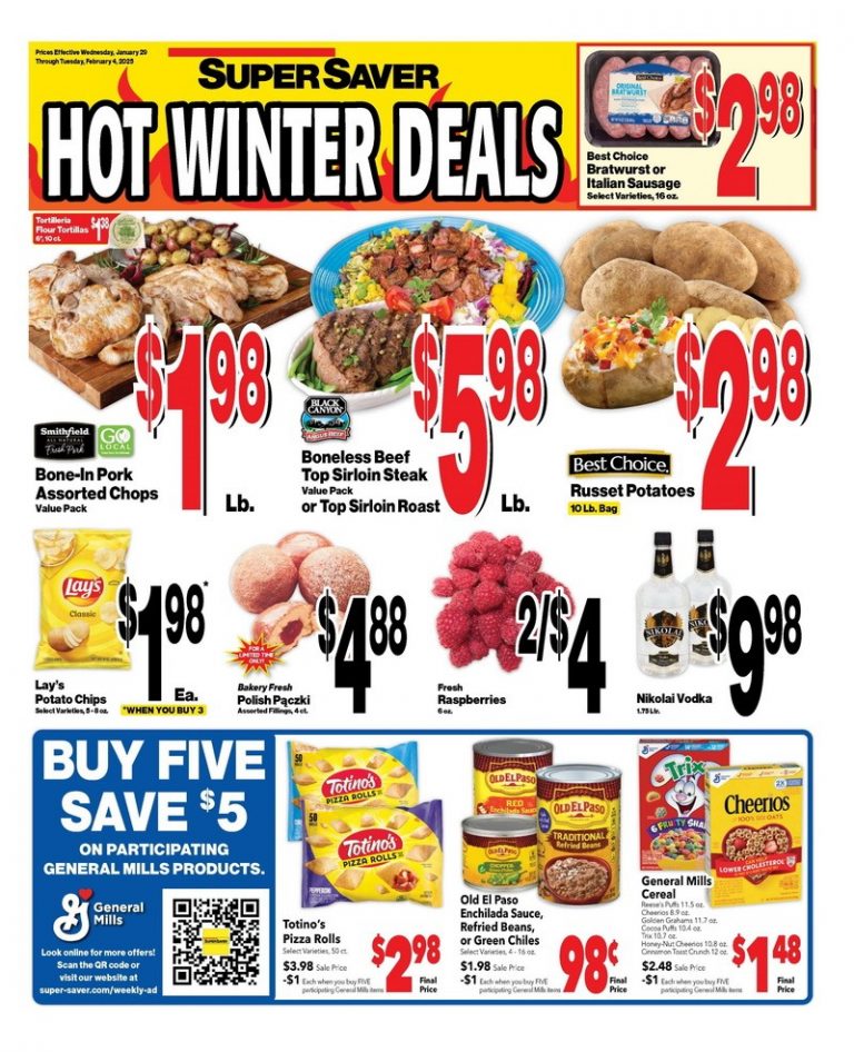 Super Saver Weekly Ad Jan 29 – Feb 04, 2025