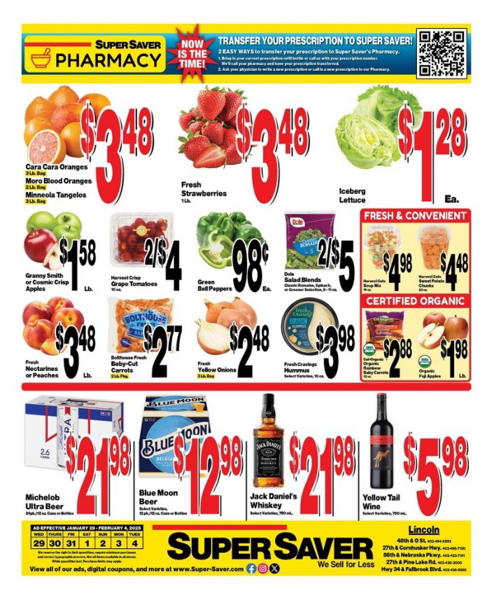 Super Saver Weekly Ad Jan 29 – Feb 04, 2025