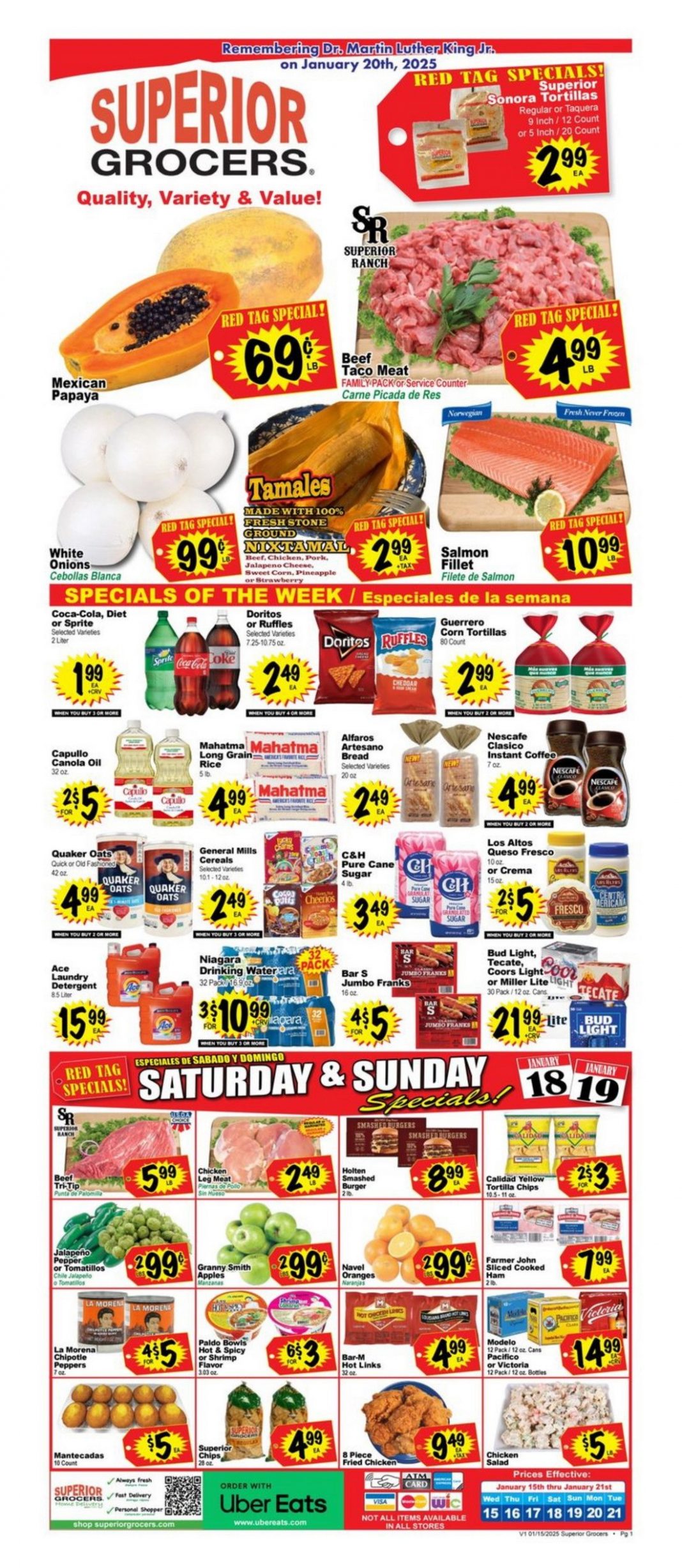 Superior Grocers Weekly Ad Jan 15 – Jan 21, 2025