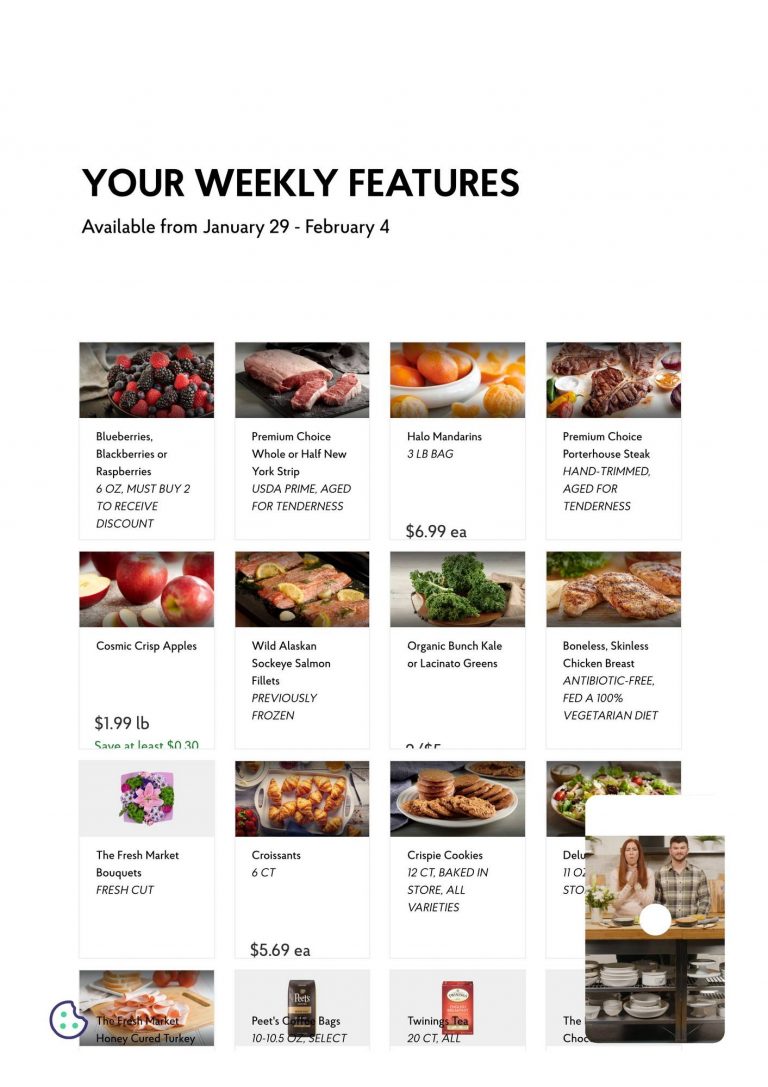 The Fresh Market Weekly Ad Jan 29 – Feb 04, 2025