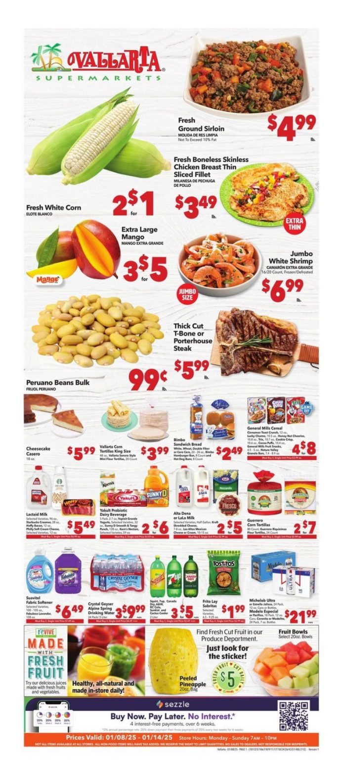 Vallarta Weekly Ad Jan 08 – Jan 14, 2025