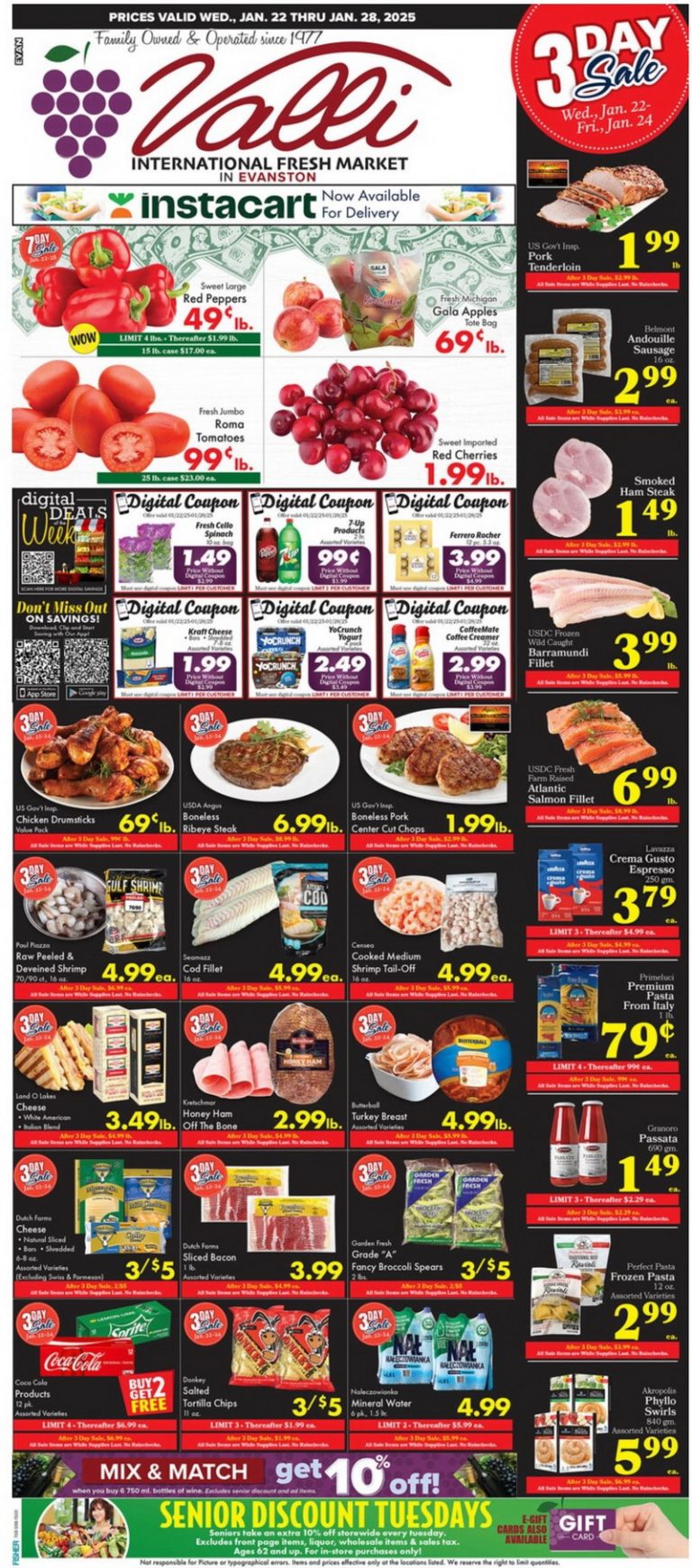 Valli Produce Weekly Ad Jan 22 – Jan 28, 2025