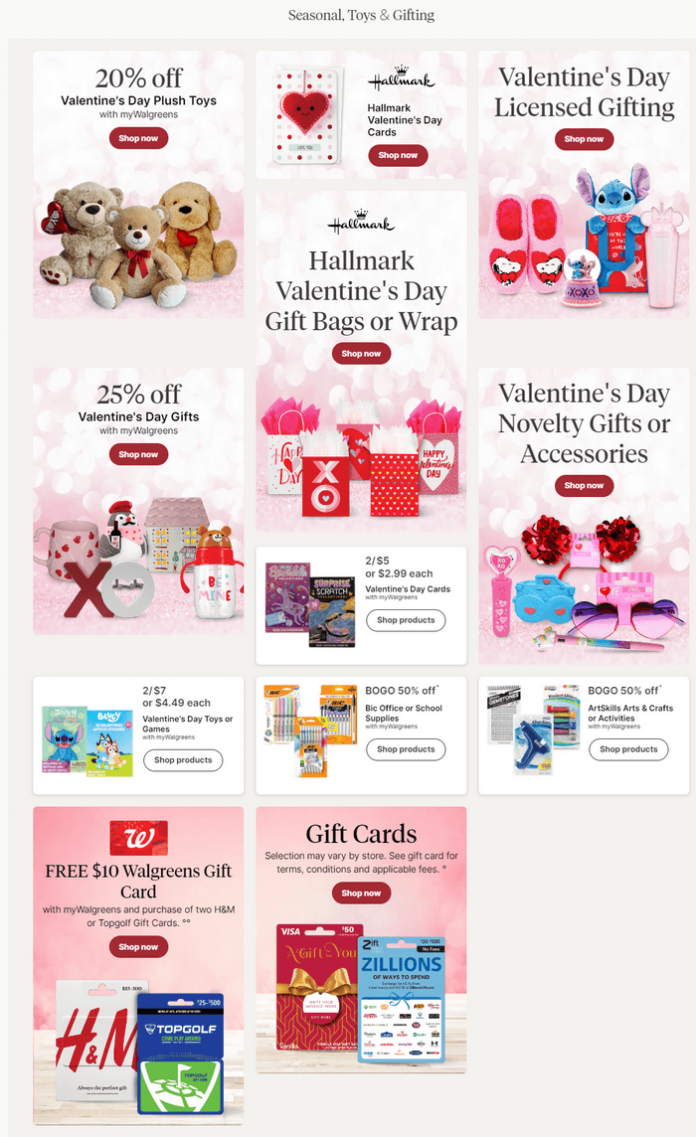 Walgreens Weekly Ad Feb 02 – Feb 08, 2025 (Valentine's Day Promotion ...