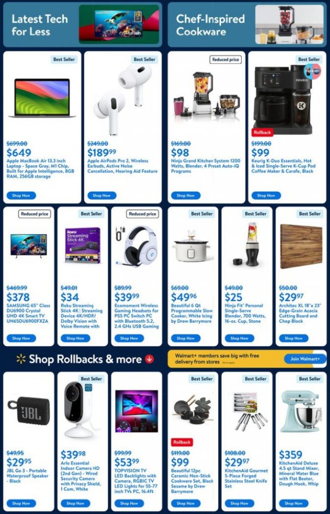 Walmart Weekly Ad Jan 02 – Jan 07, 2025 (New Year Promotion Included)
