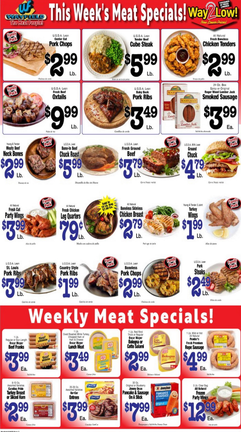 Wayfield Foods Weekly Ad Jan 06 – Jan 12, 2025