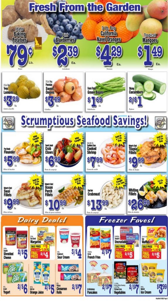 Wayfield Foods Weekly Ad Jan 06 – Jan 12, 2025