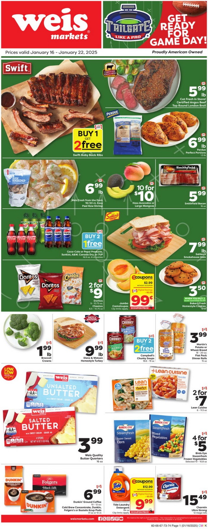 Weis Markets Weekly Ad Jan 16 – Jan 22, 2025 (Valentine's Day Promotion ...