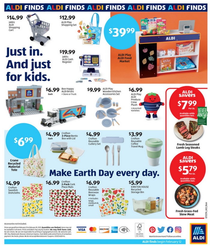 ALDI In-Store Ad Sneak Peek Feb 12 – Feb 18, 2025