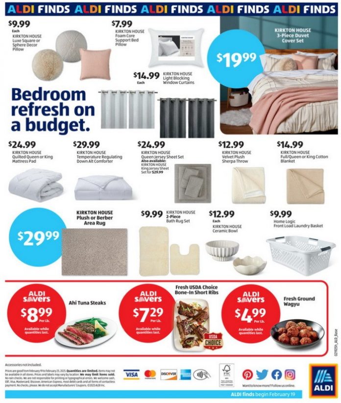 ALDI In-Store Ad Sneak Peek Feb 19 – Feb 25, 2025