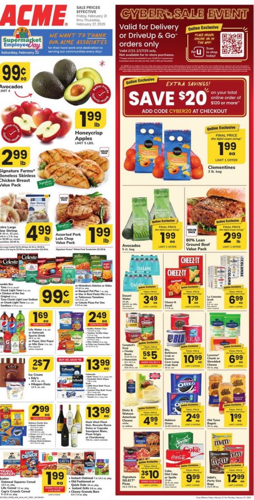 ACME Weekly Ad Feb 21 – Feb 27, 2025