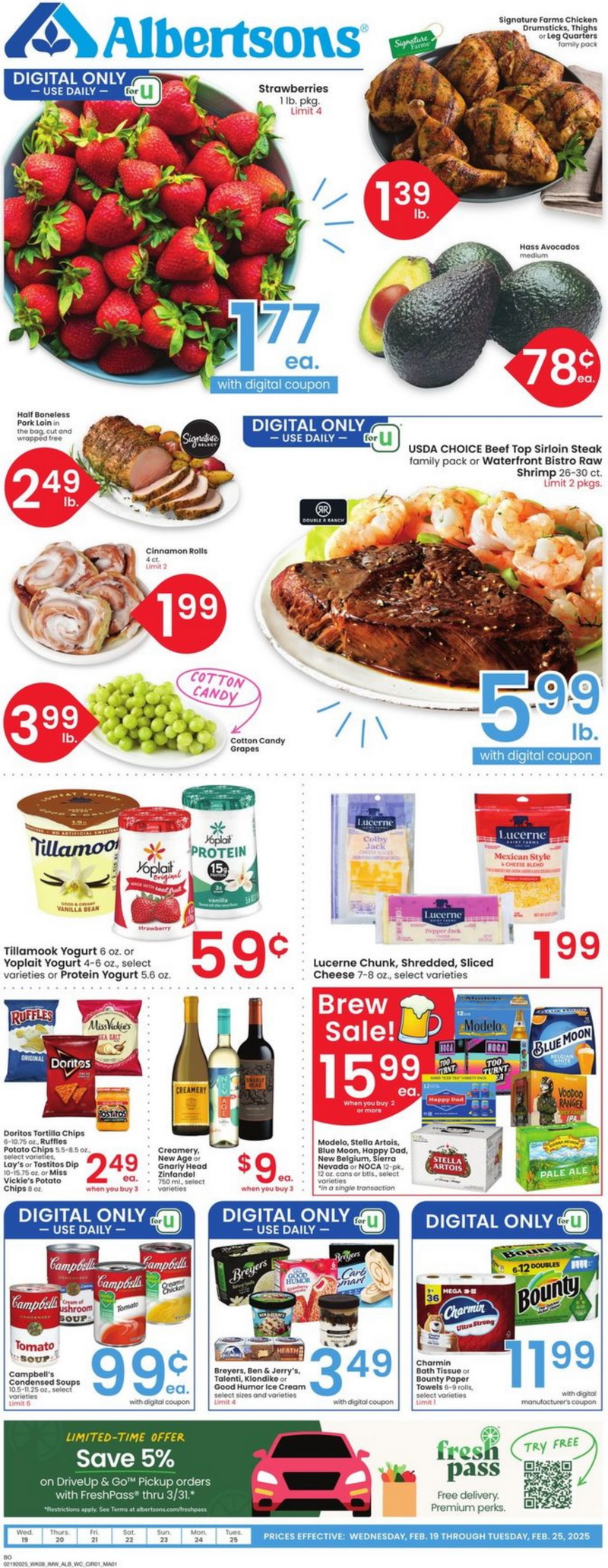 Albertsons Weekly Ad Feb 19 – Feb 25, 2025