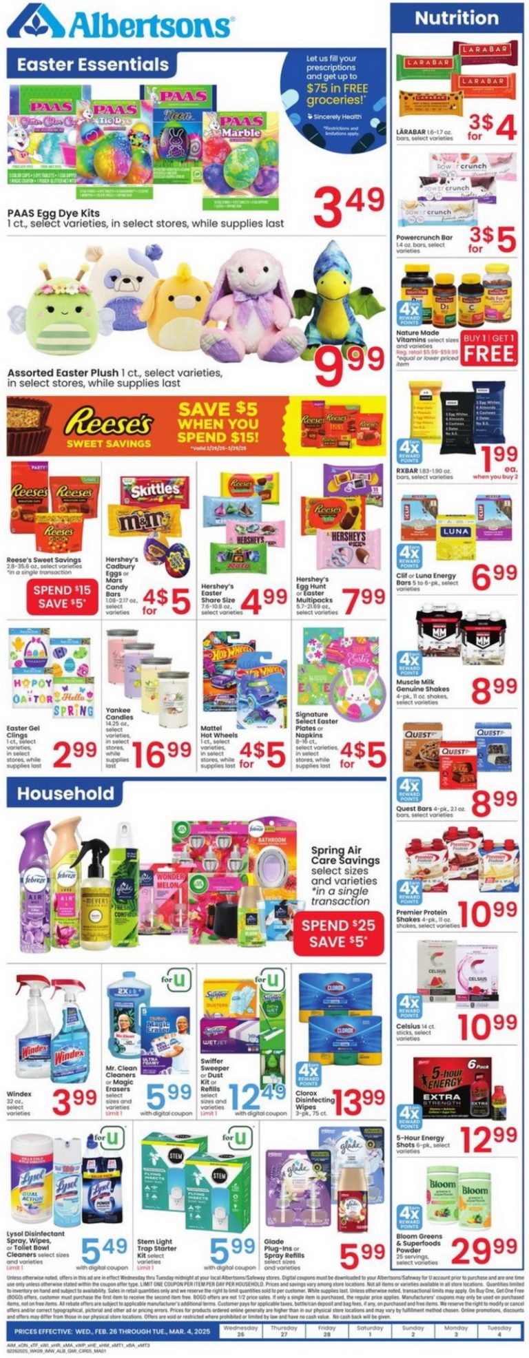 Albertsons Weekly Ad Feb 26 – Mar 04, 2025