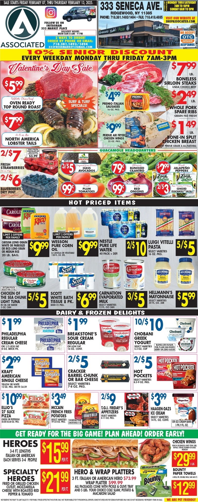 Associated Supermarkets Weekly Ad Feb 07 – Feb 13, 2025 (Valentine's ...