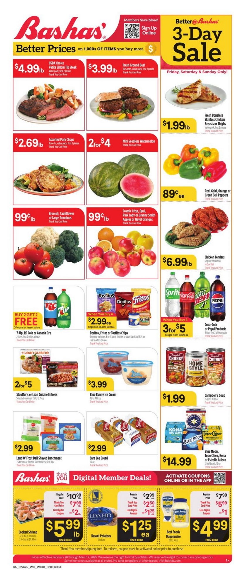 Bashas Weekly Ad Feb 26 – Mar 04, 2025