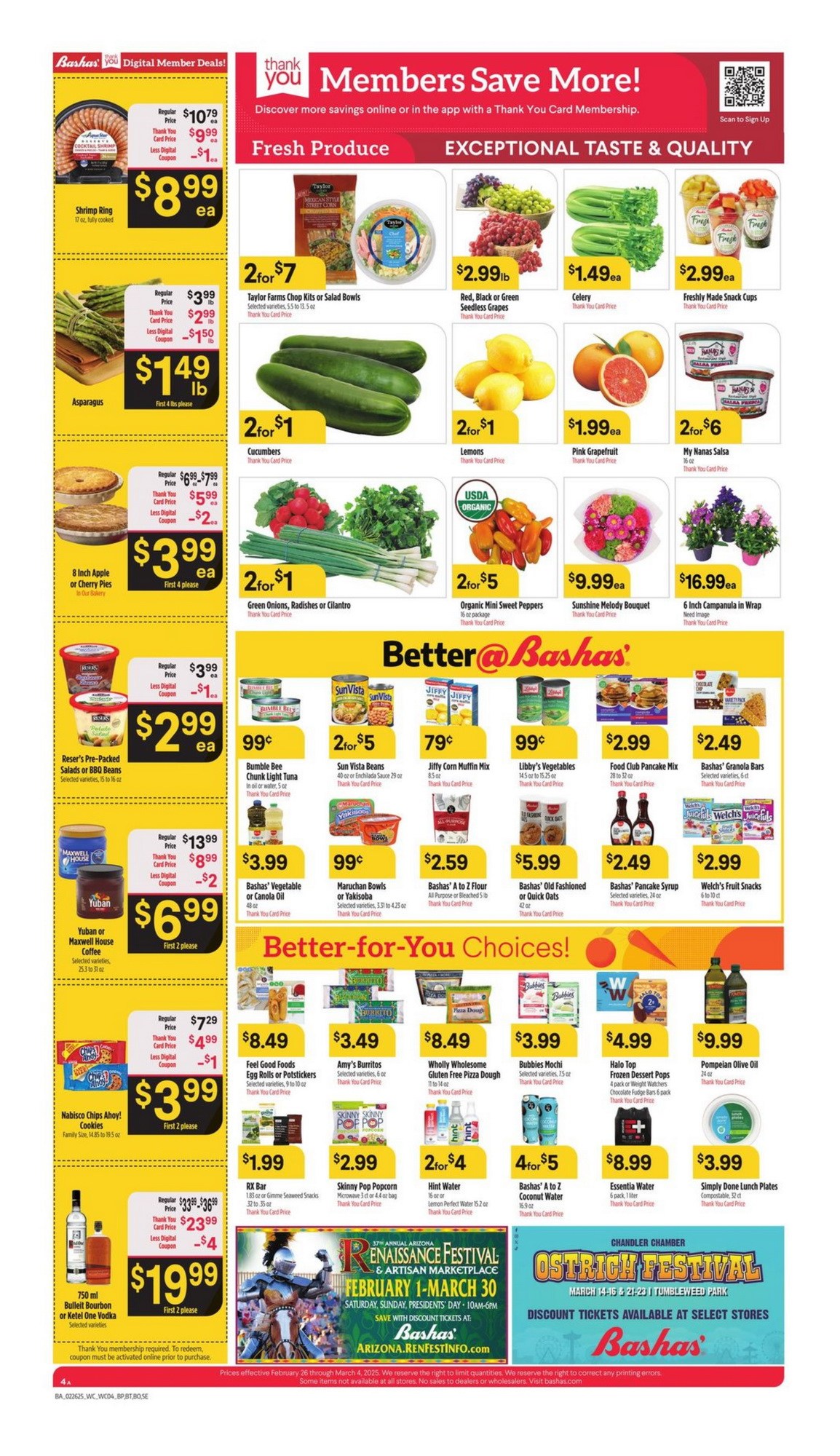 Bashas Weekly Ad Feb 26 – Mar 04, 2025
