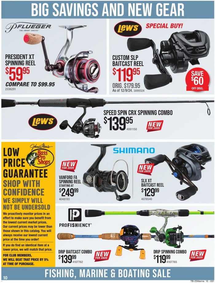 Bass Pro Shops Fishing, Marine & Boating Sale Feb 06 – Feb 19, 2025
