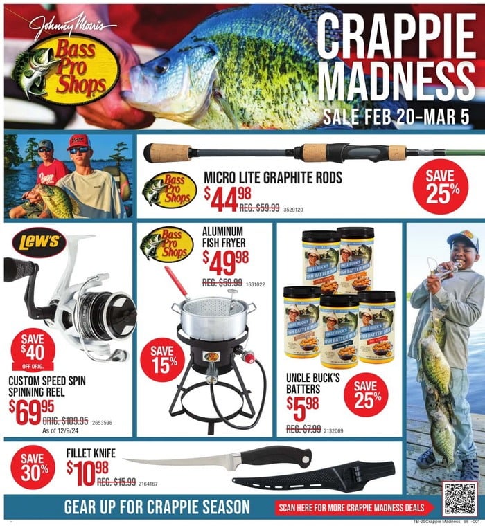 Bass Pro Shops Weekly Ad Feb 20 – Mar 05, 2025
