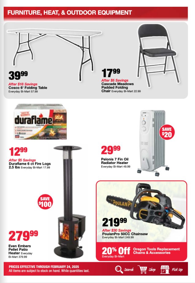 Bi-Mart Weekly Ad Feb 18 – Feb 24, 2025