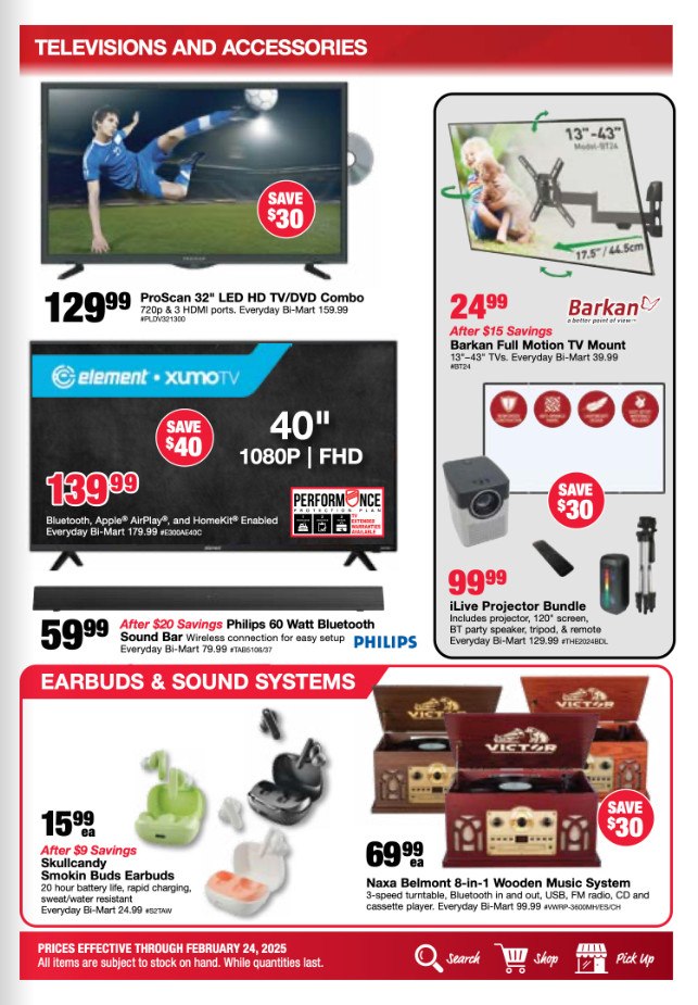 Bi-Mart Weekly Ad Feb 18 – Feb 24, 2025