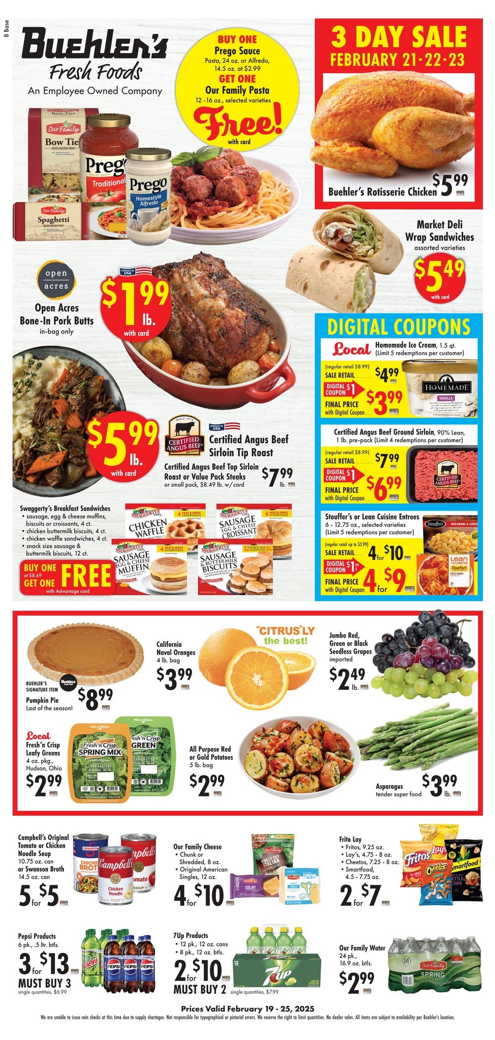 Buehler's Weekly Ad Feb 19 – Feb 26, 2025