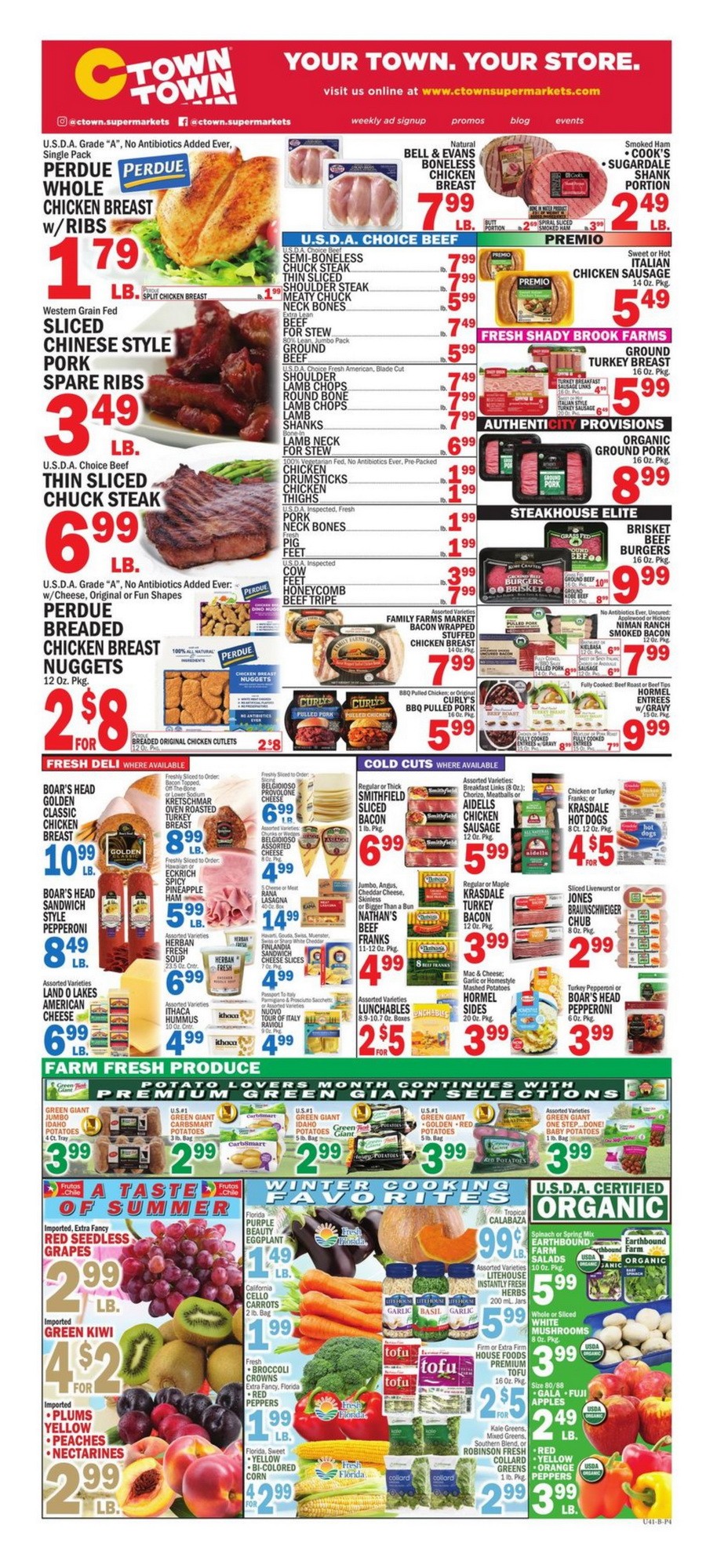 C-Town Weekly Ad Feb 14 – Feb 20, 2025
