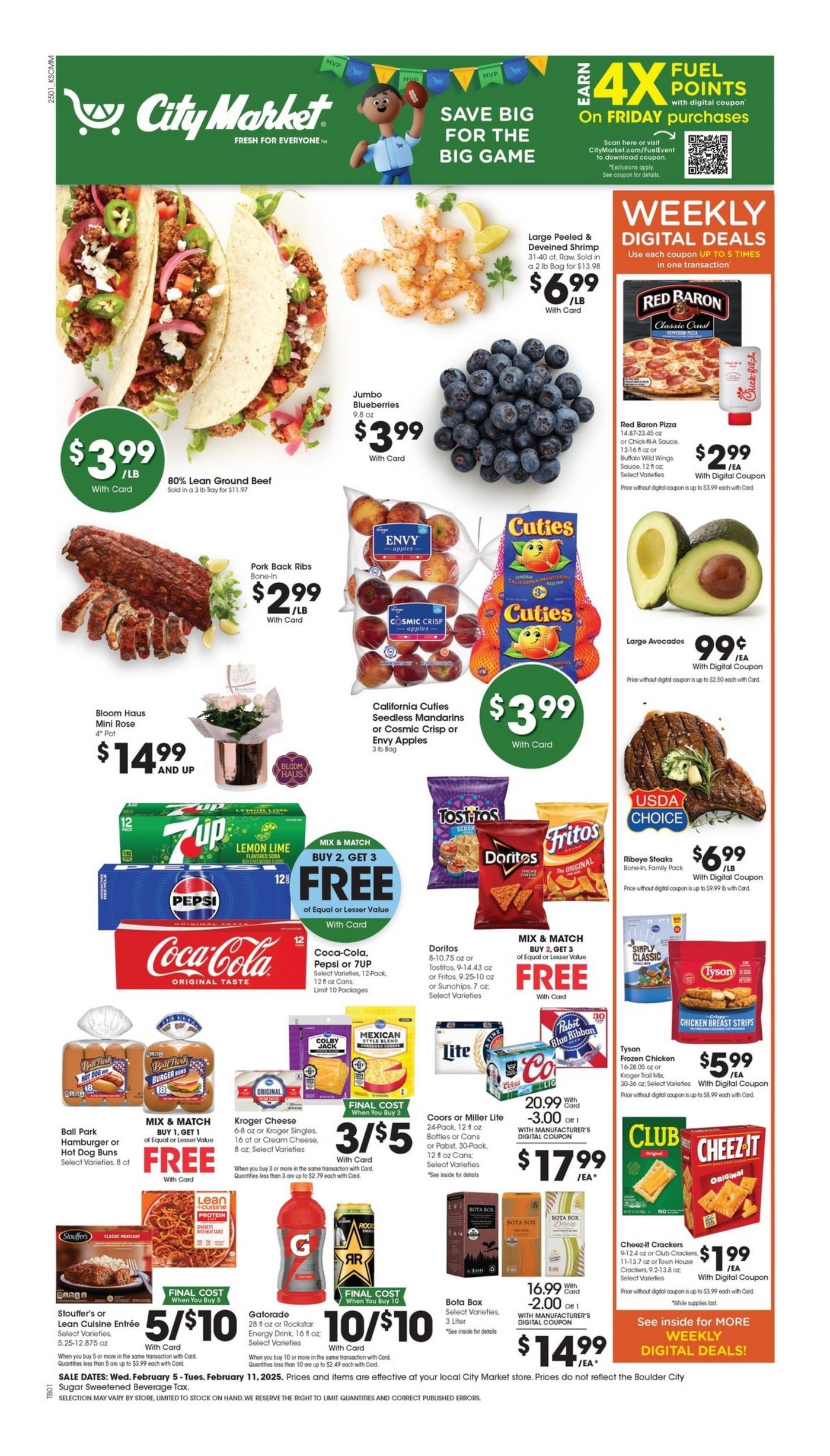 City Market Weekly Ad Feb 05 – Feb 11, 2025 (Valentine's Day Promotion Included)