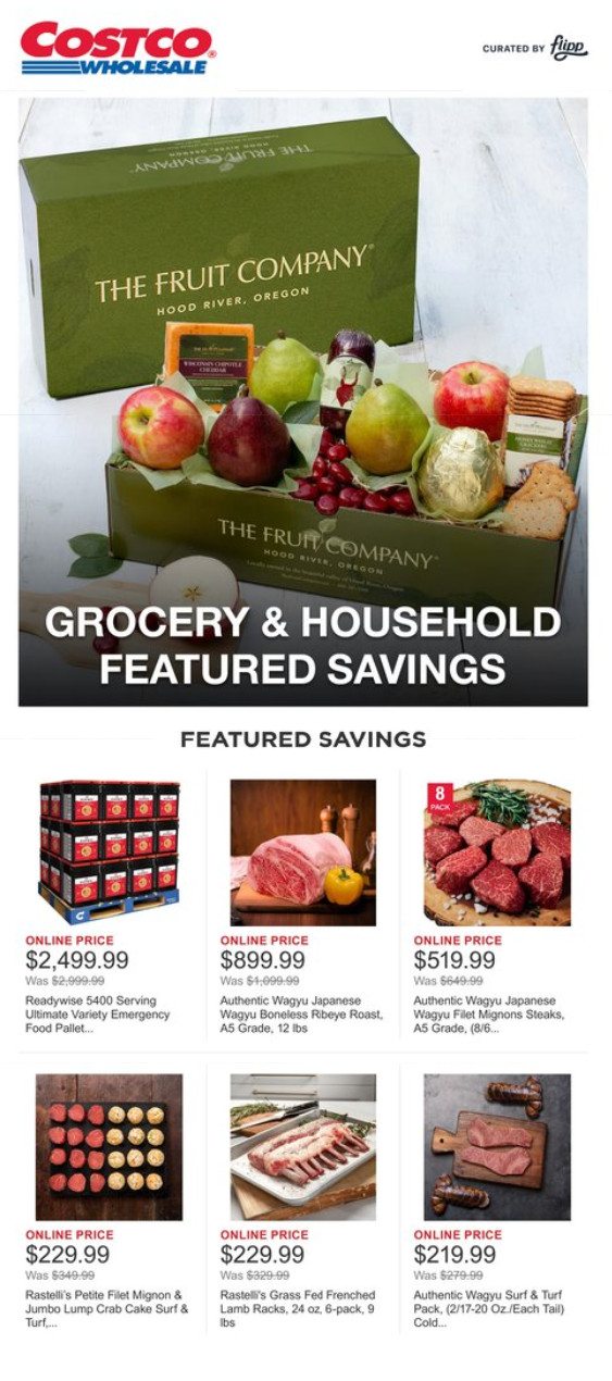 Costco Grocery & Household Essentials Sale Feb 18 – Feb 24, 2025