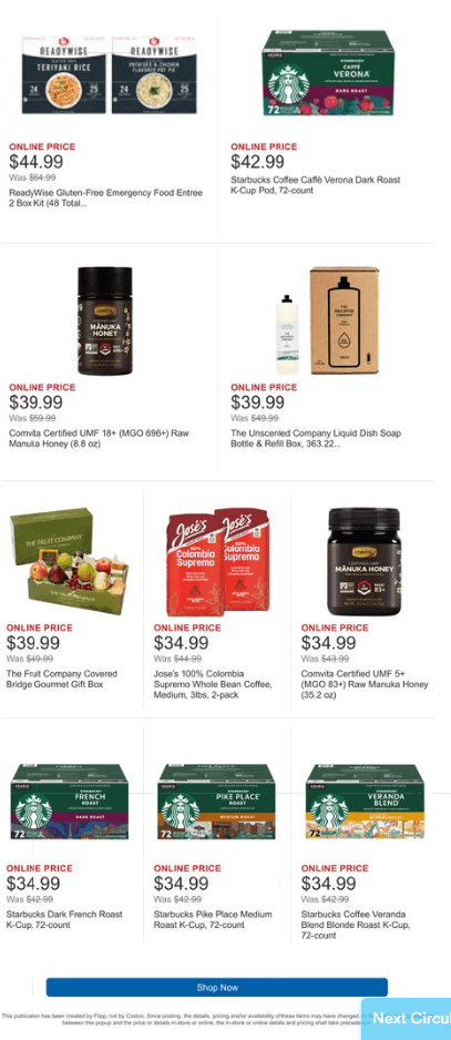 Costco Grocery & Household Essentials Sale Feb 24 – Mar 02, 2025