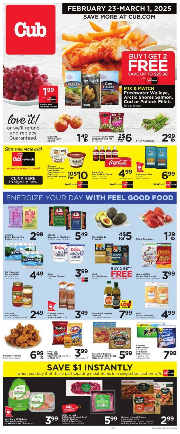 Cub Foods Weekly Ad Feb 23 – Mar 01, 2025