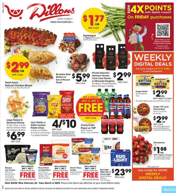 Dillons Weekly Ad Feb 26 – Mar 04, 2025 (Easter Promotion Included)