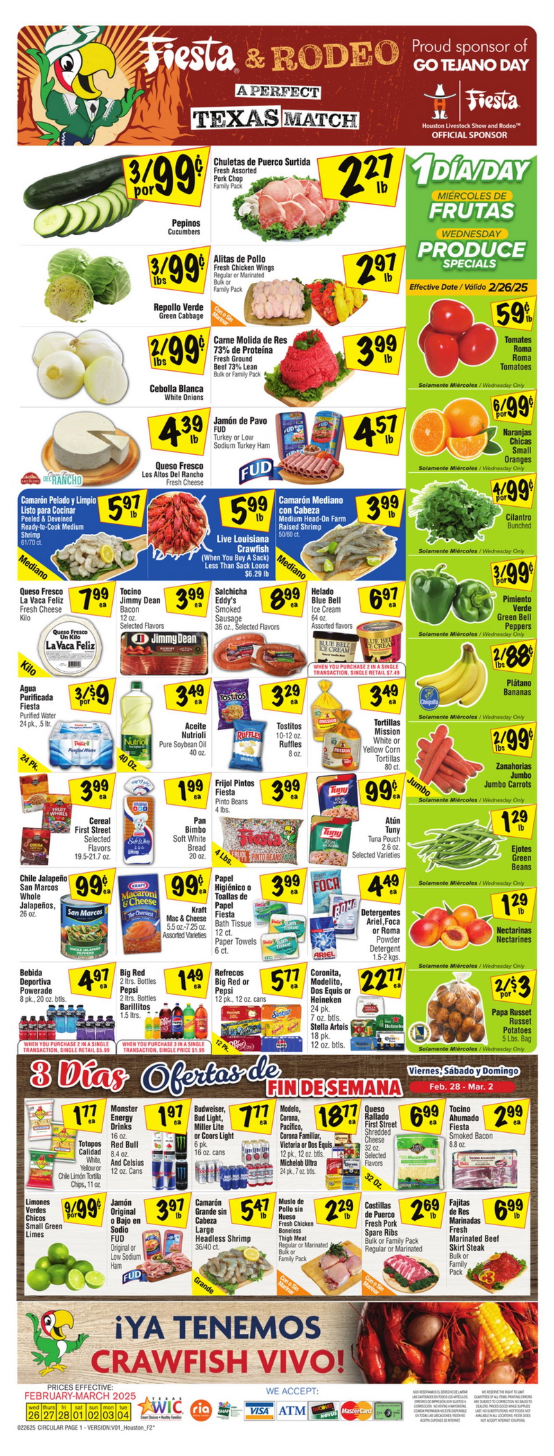 Fiesta Mart Weekly Ad Feb 26 – Mar 04, 2025