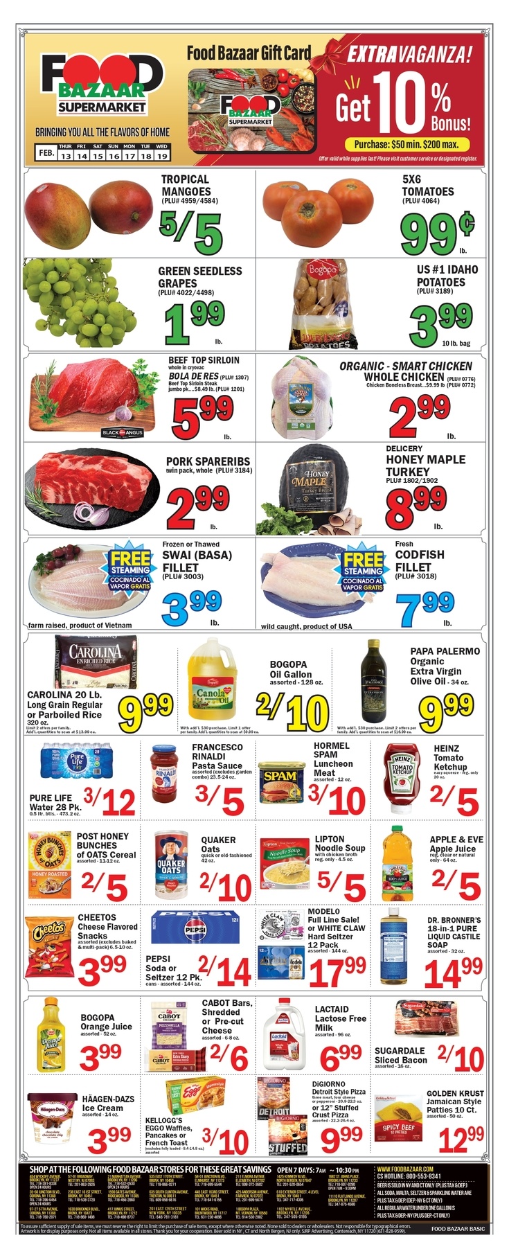 Food Bazaar Weekly Ad Feb 13 – Feb 19, 2025