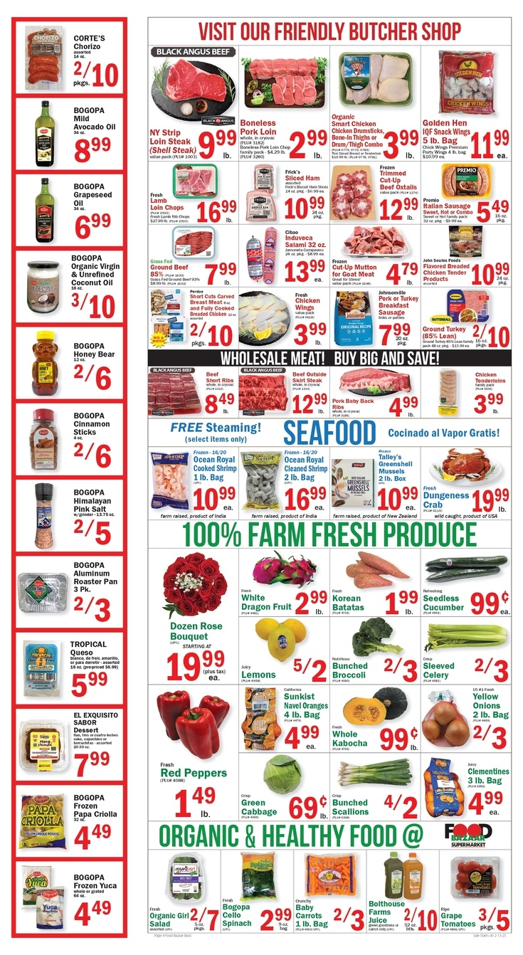Food Bazaar Weekly Ad Feb 13 – Feb 19, 2025