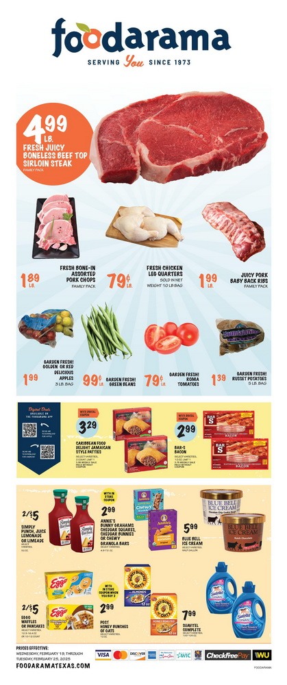 Foodarama Weekly Ad Feb 19 – Feb 25, 2025